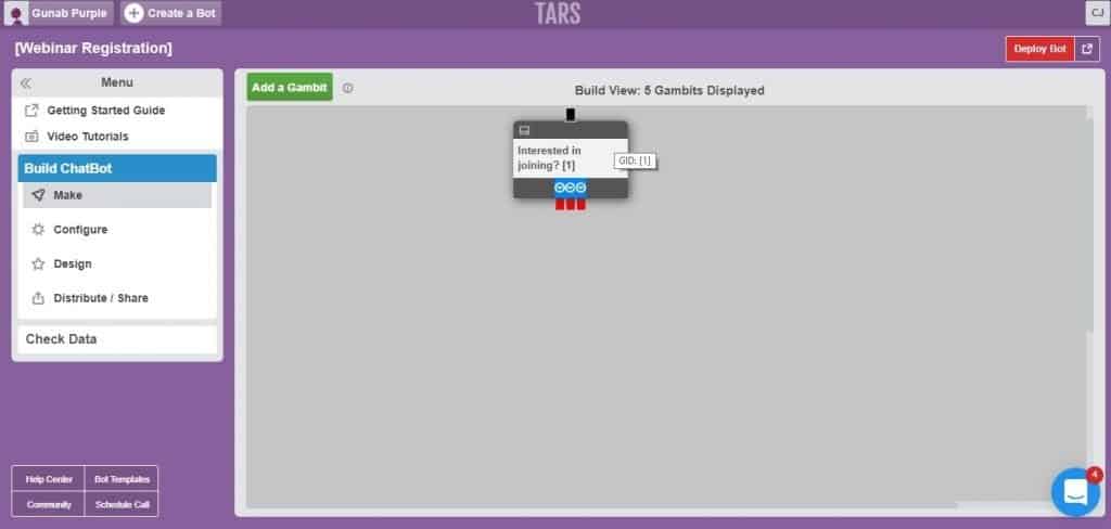 TARS Chatbot Review: Engage and Convert Audience Automatically ...
